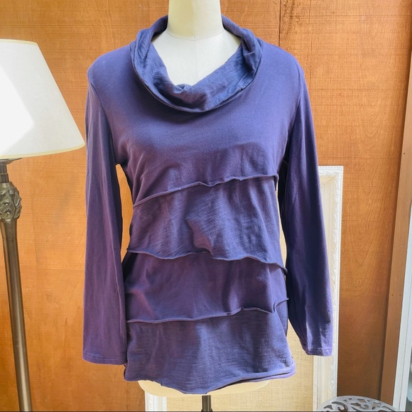 neon buddha | Tops | Neon Buddha Ruffle Top Lighter Weight | Poshmark